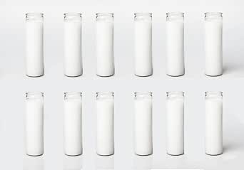 Amazon.com: Religious jar Candle HOMEBAY MagicLight 12CT N.W9.6OZ 8Inch ...