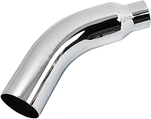 Amazon.com: BIGREAT 4 Inch Chrome Plated Diesel Exhaust Elbow Tip,4'' Inlet 6'' Outlet Side Exit ...