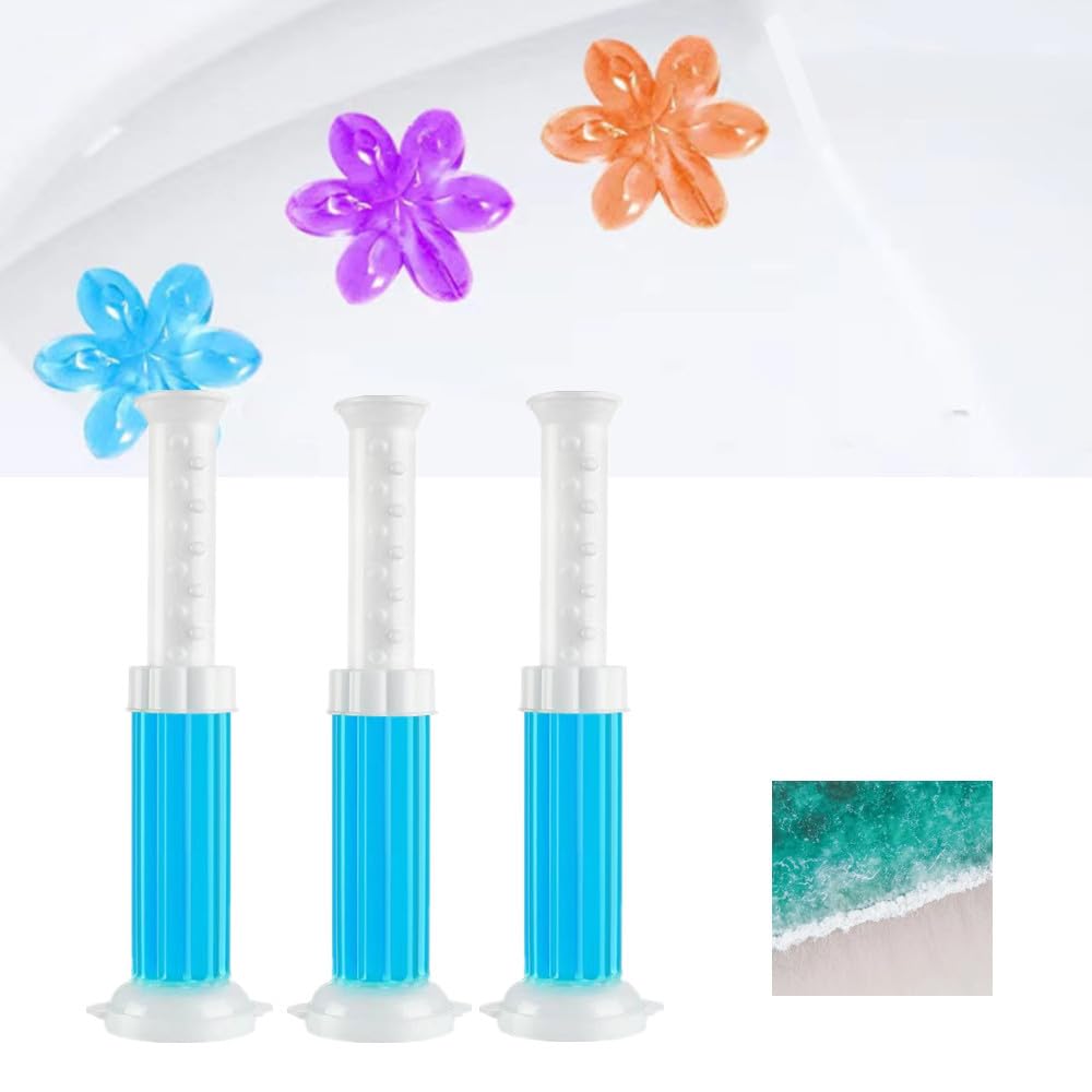 Amazon.com: Toilet Gel Stamp, 3 Pack/36 Toilet Stamps,Toilet Bowl Stamp ...