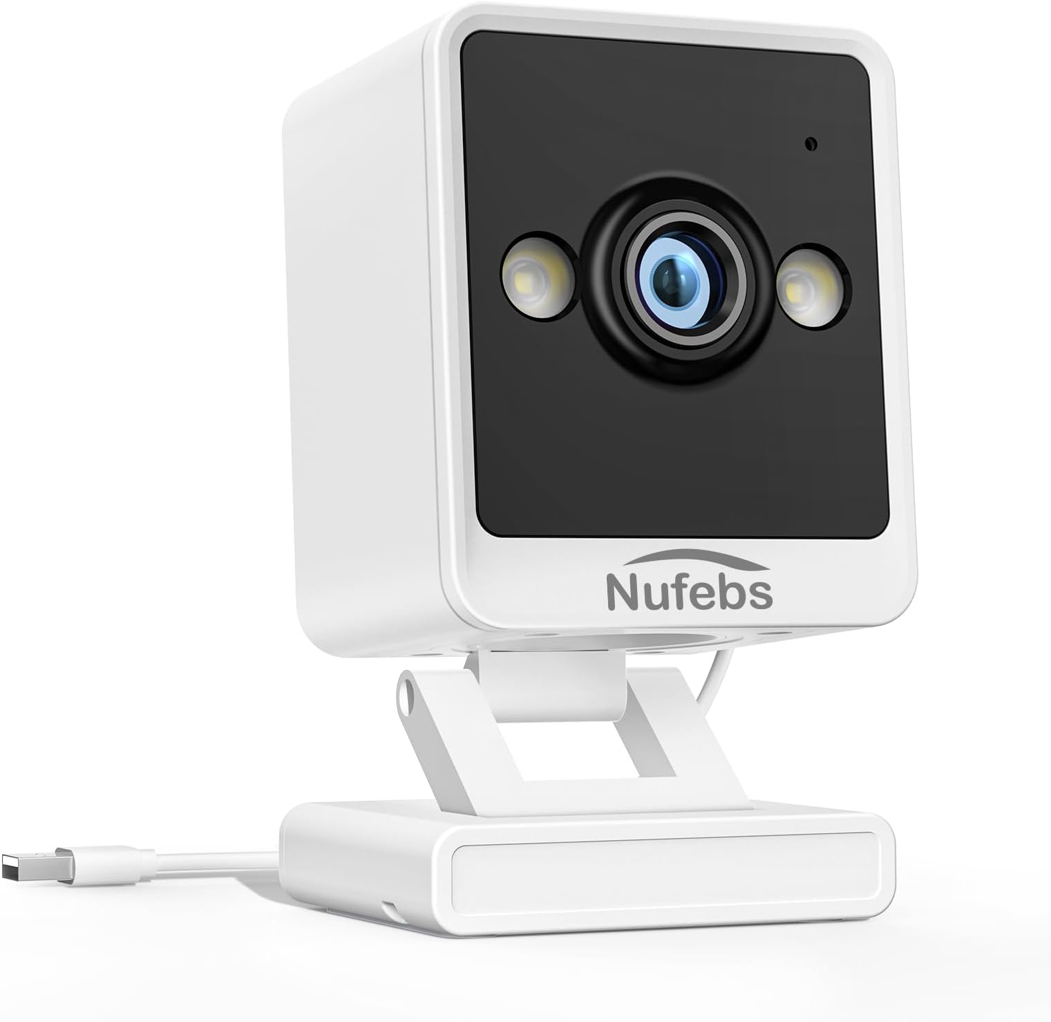 Amazon.com : NUFEBS Mini 1080P Security Camera Indoor Compact Plug-in ...