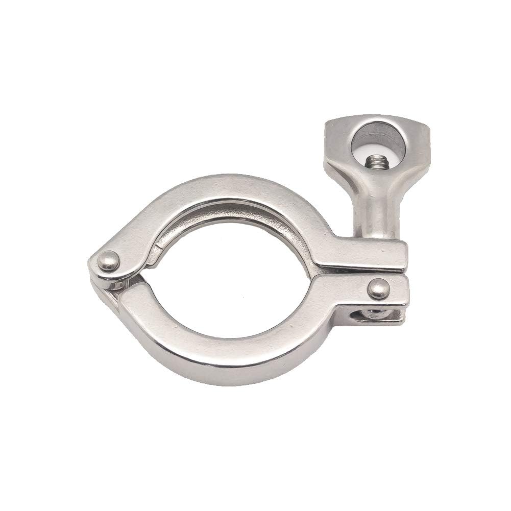 Snapklik.com : Beduan 2.5" Sanitary Tri Clamp, 304 Stainless Steel ...