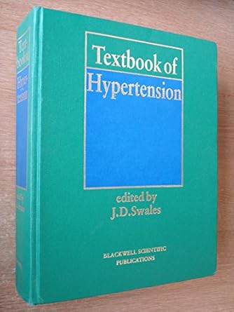 Textbook of Hypertension: Swales, J. D.: 9780632035274: Amazon.com: Books