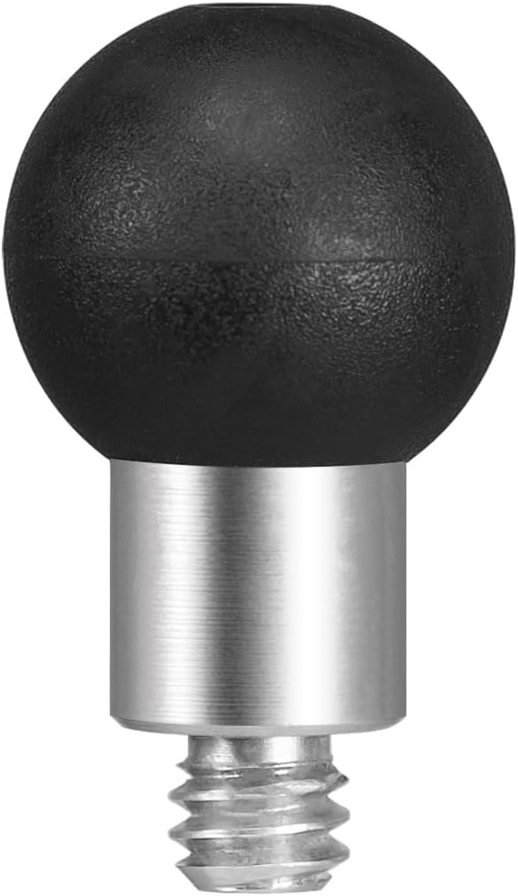 Amazon.com : VizGiz 2 Pack 1/4 inch to 17mm Ball Mount Adapter Swivel ...