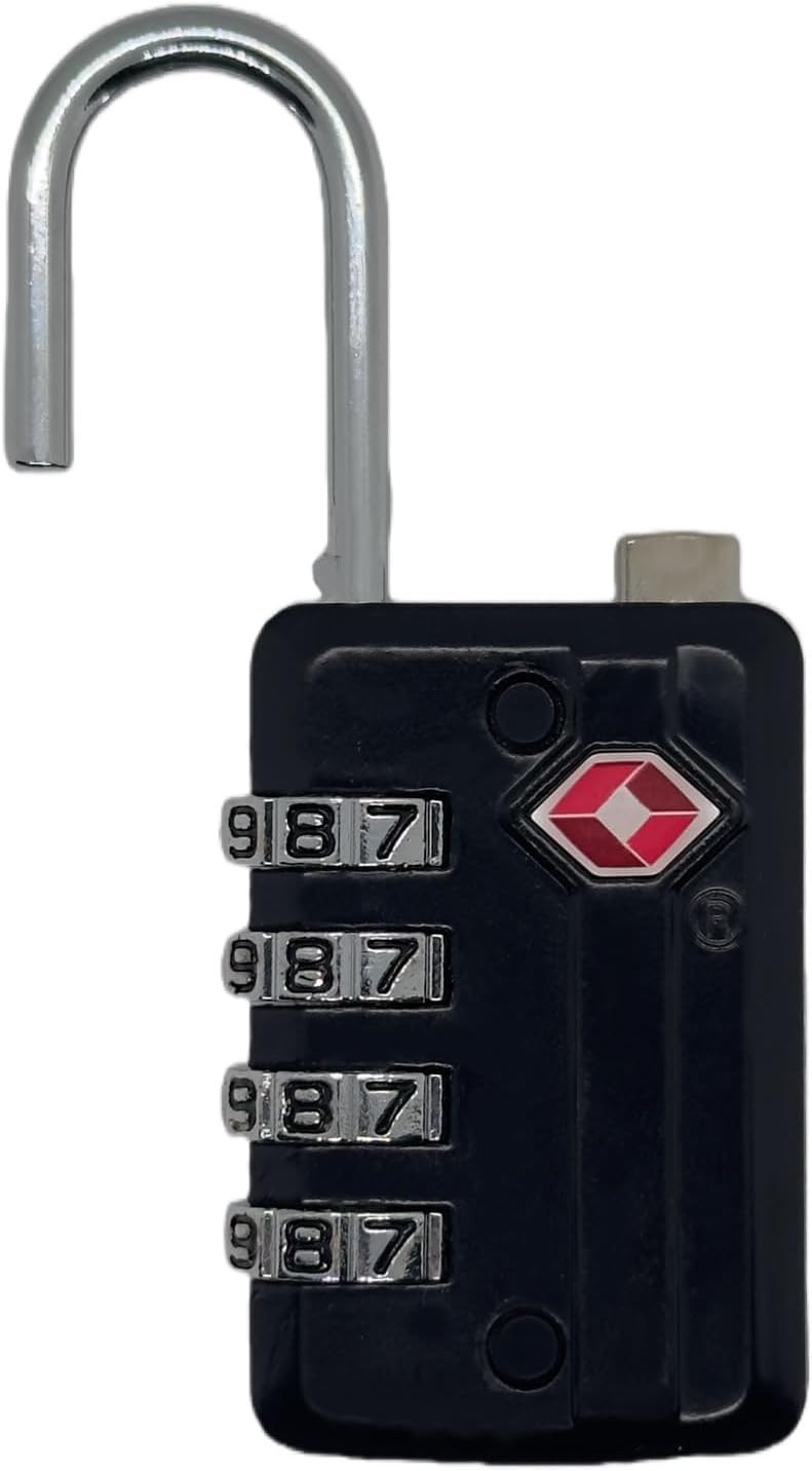 Arkali TSA Approved Lock Luggage Combination Lock Heavy Duty Zinc Alloy ...