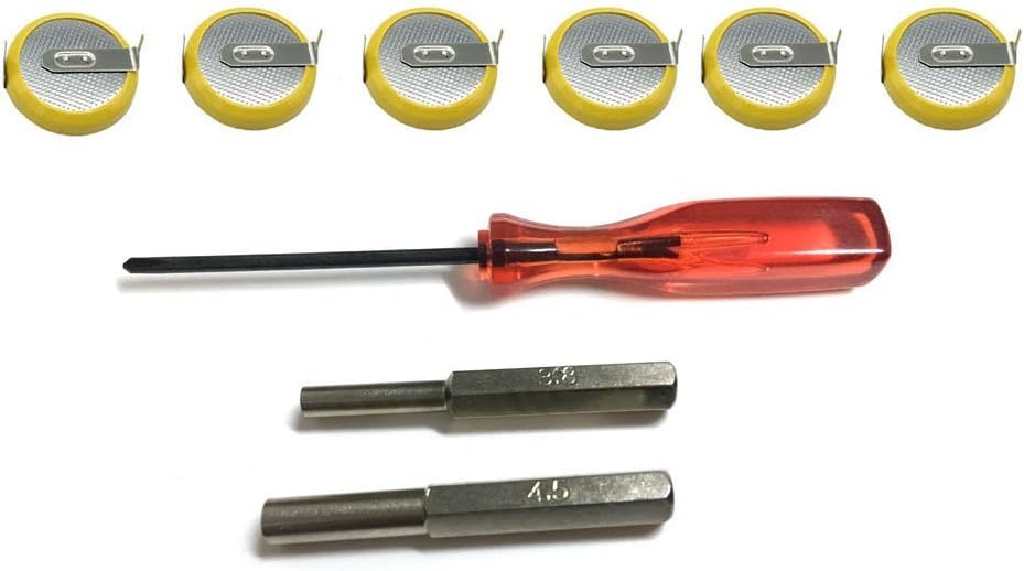Amazon.com: 6 Pack CR2032 Batteries with Soldering Tabs Bundled with 3. ...