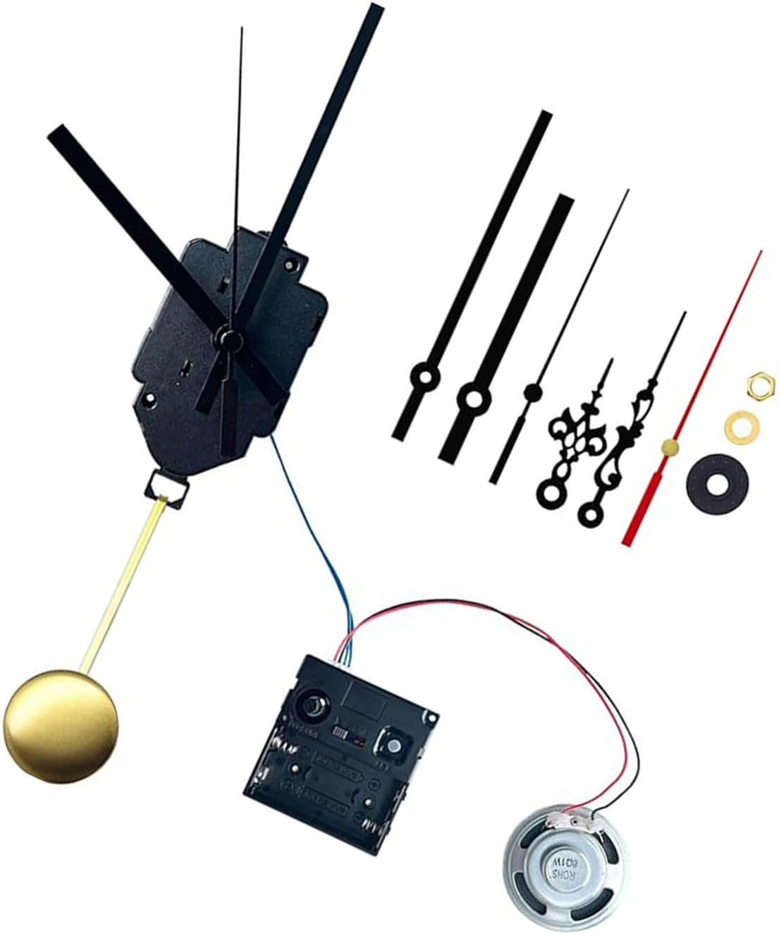 Quiet Pendulums Clock Mechanism Replacement With 2set Hands Pendulums ...