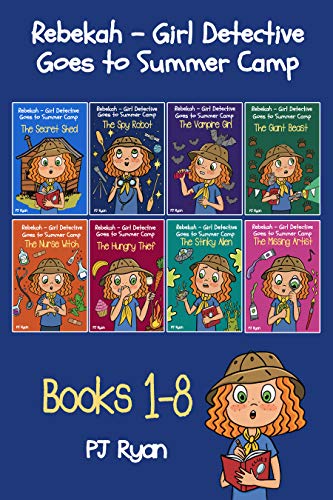 Amazon.com: Rebekah - Girl Detective Goes to Summer Camp Books 1-8 ...