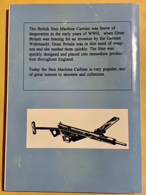 2 Books: British Sten Manual + Sten Submachine Gun 9mm UK Subgun WWII ...