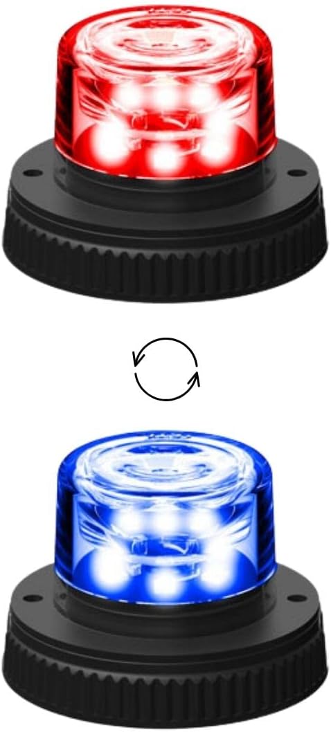 Amazon.com: SpeedTech Lights Flare 360 Degree LED 18W Strobe Light for ...