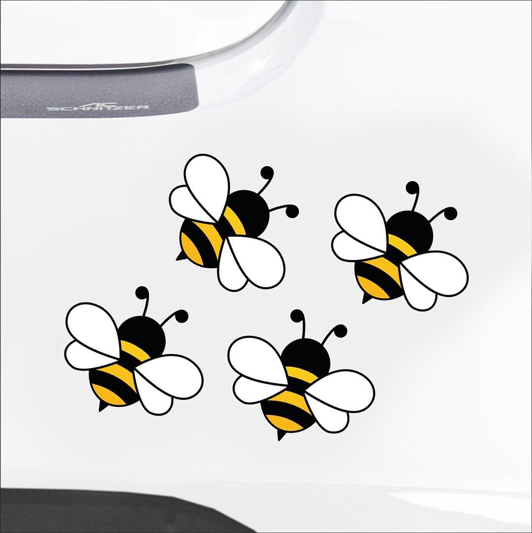 Made in Manchester Bee Sticker | Manchester Worker Bee Car Bumper ...