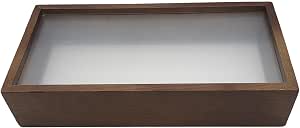 Amazon.com - Dried Flower Display Case Wood Shadow Box Frame Double ...