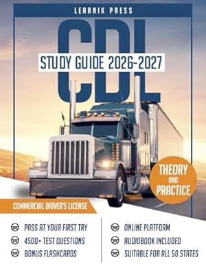 CDL Study Guide 2025-2026: Your All-In-One Course, 2500+ Practice ...