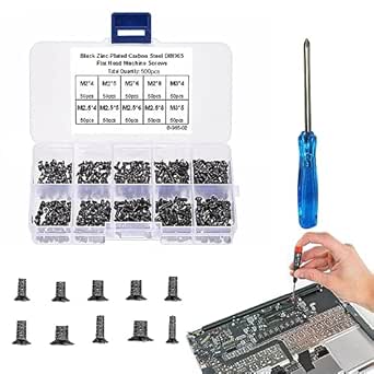 500Pcs Computer Screw Set, Computer Screws Motherboard Standoffs Screws ...