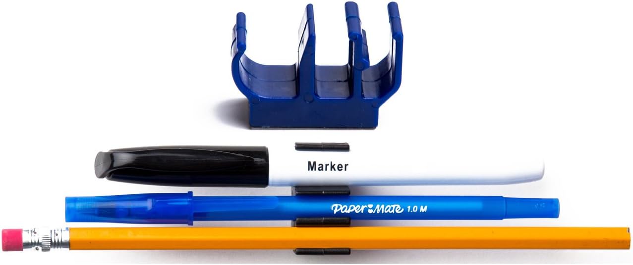 Amazon.com : (50 pk) Blue Self Adhesive Pencil Pen and Marker Holder ...