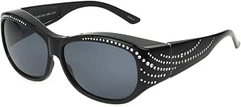 Amazon.com: Dioptics Women's Solar Shield Natalie Fits Over Sunglasses ...
