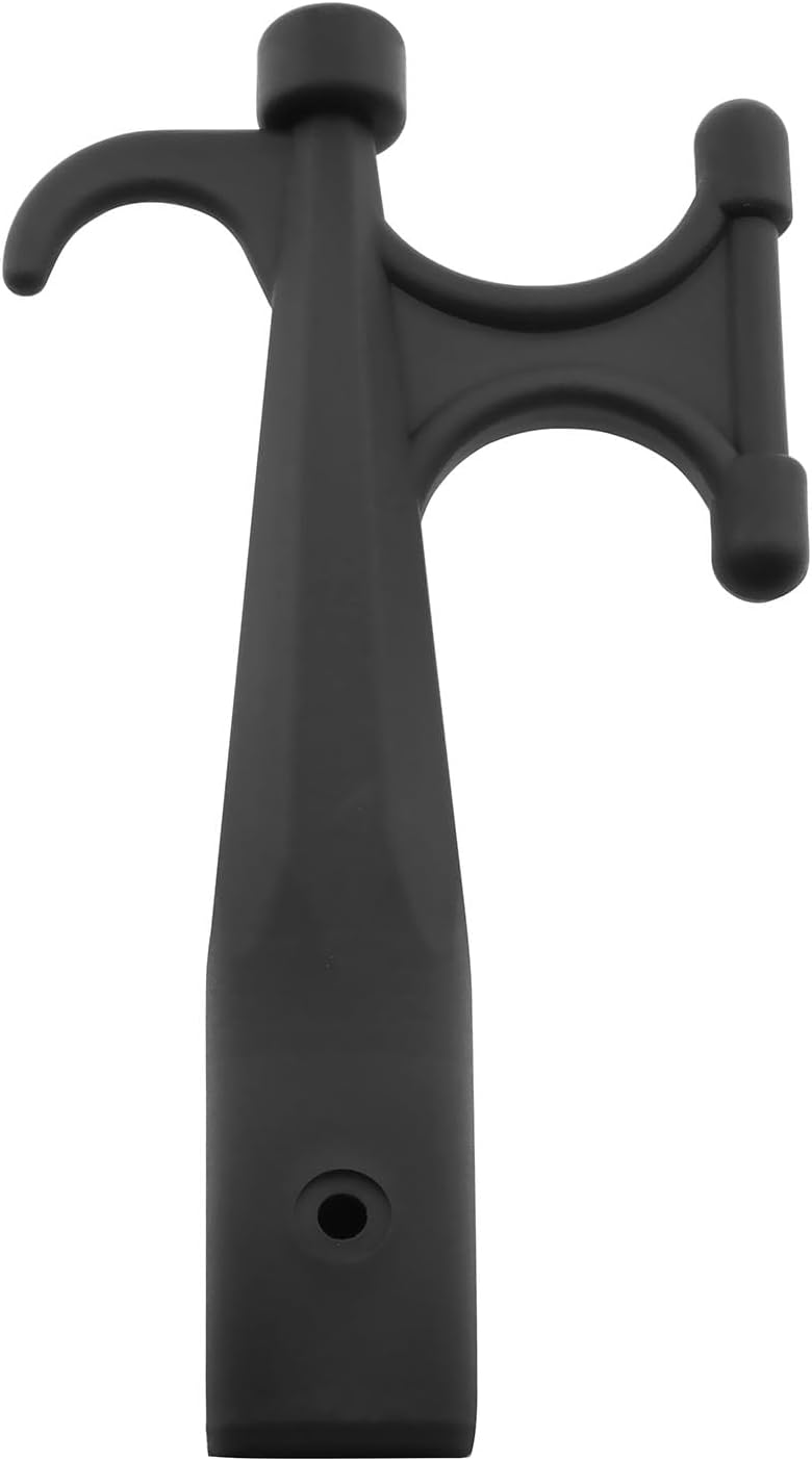 Amazon.com : E-outstanding Black Nylon Boat Hook Floating Hook Rust ...