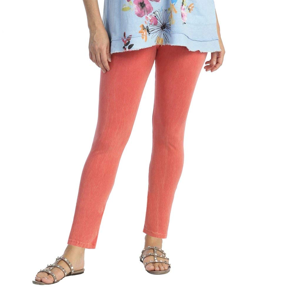 Snapklik.com : Jess Jane Womens Mineral Washed Cotton Legging Pant