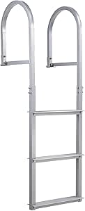Amazon.com: YardYonder Removable Dock Ladder 3 Steps, Aluminum Swim ...