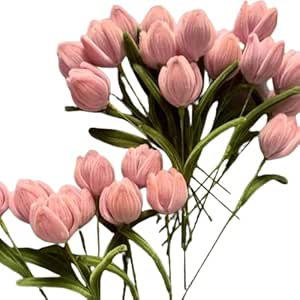 Amazon.com: Generic DIY Handmade Bouquet, Twisting Stick Tulip ...
