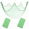 Amazon.com: 2 Pack Fish Net Decorations - 80x40 Inch Brown Fishing Net ...