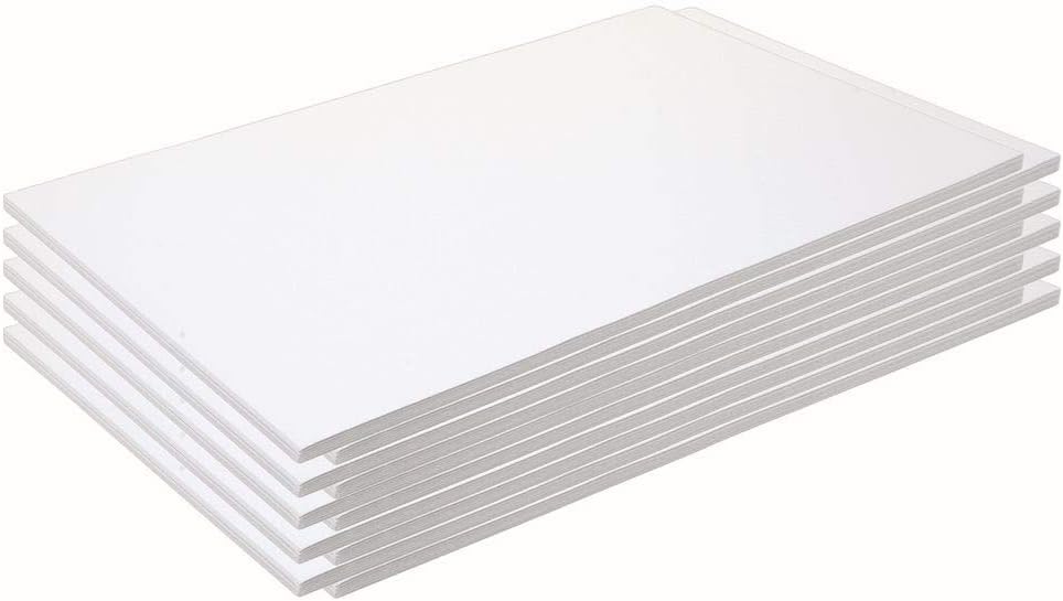 Amazon.com : Construction Paper, White, 12 inches x 18 inches, 500 ...