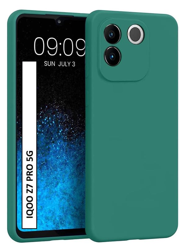 Casodon Sleek Back Cover Case for iQoo Z7 Pro 5G | Slim Fit Protective ...