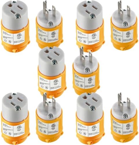 NEMA 6-20 Extension Cord Repair Ends Male & Female Drop Cord ...