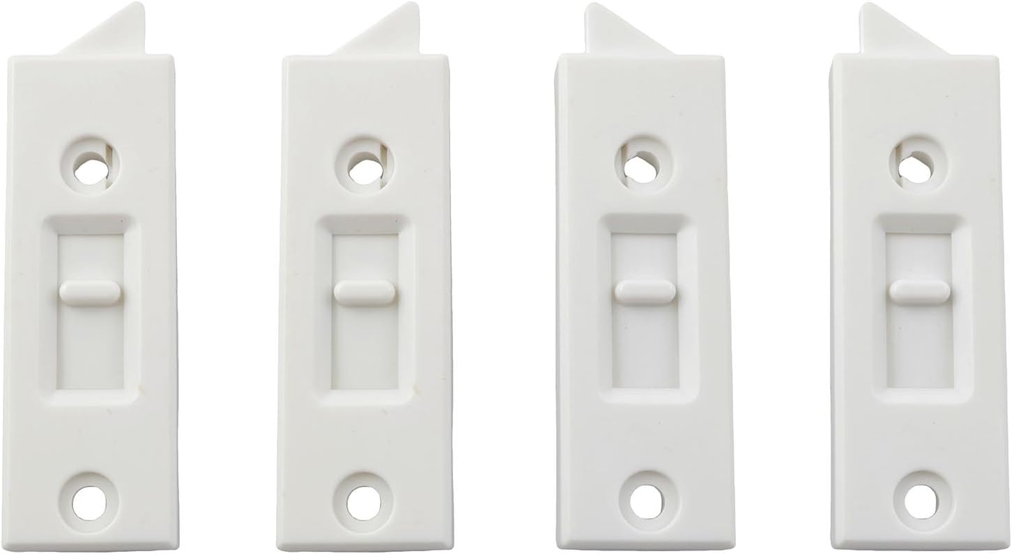 TAODAN 2 Pair Sliding Window Tilt Lock Plastic Tilt Up Window Snap ...