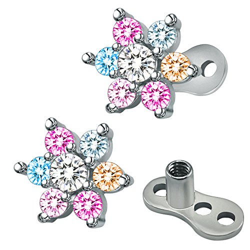 Amazon.co.uk Best Sellers: The most popular items in Microdermal Jewellery