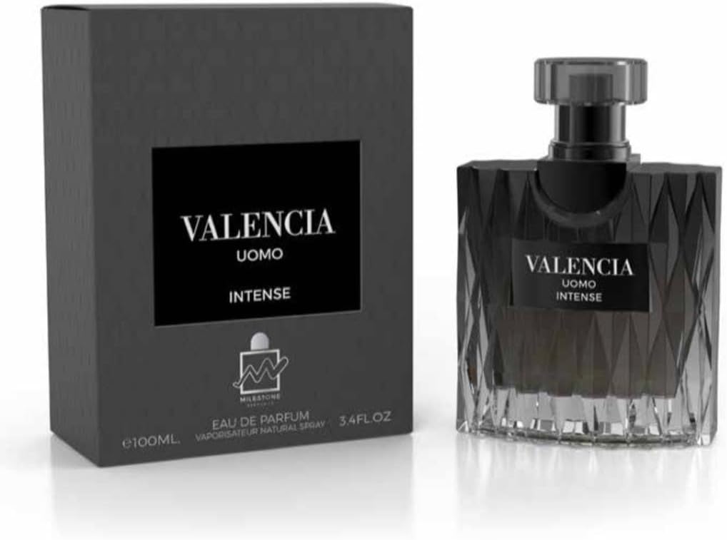 Amazon.com : Valencia Uomo Intense, for men - 100ml : Beauty & Personal ...