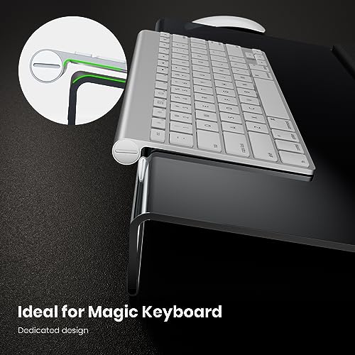 Snapklik.com : Computer Keyboard Stand Acrylic Tilted Keyboard Holder ...