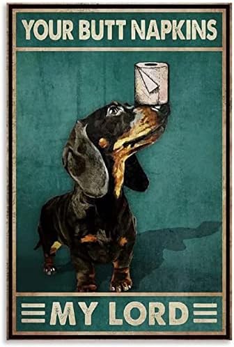 Amazon.com : Cusde Dachshund Dog Bicycle Company Ride With Pride Metal ...