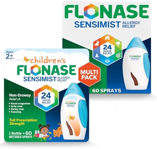 Amazon.com: Flonase Sensimist Allergy Relief Nasal Spray - Non-Drowsy ...