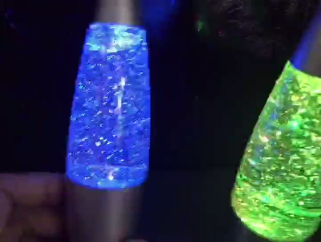 Watch 2 Pcs Silver Base Lava Mood Light on Amazon Live