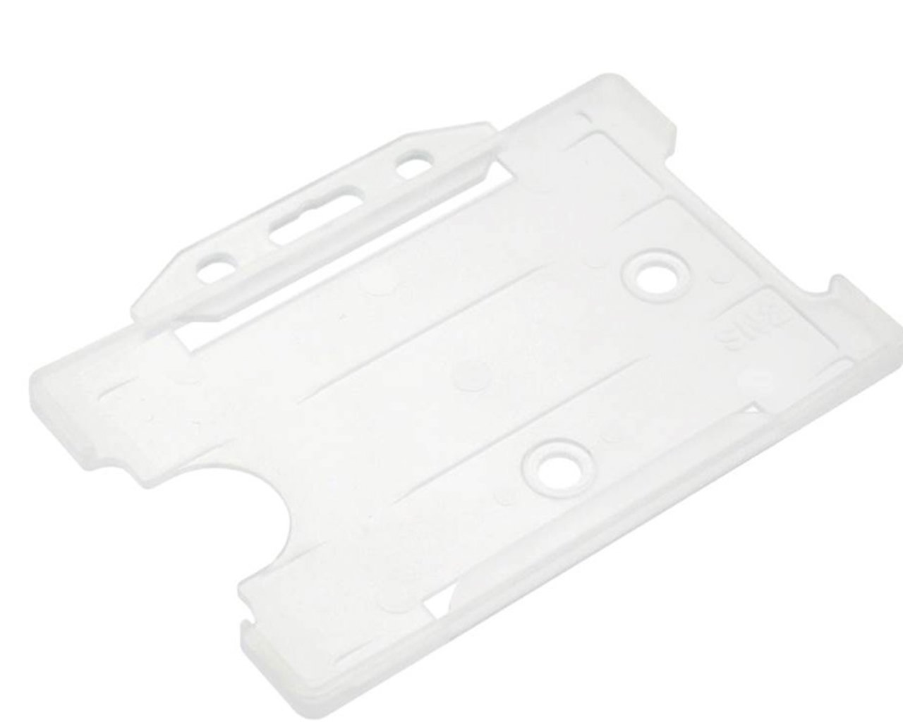 ID Card It Rigid Identity ID Card Pass Badge Holder - Clear : Amazon.co ...