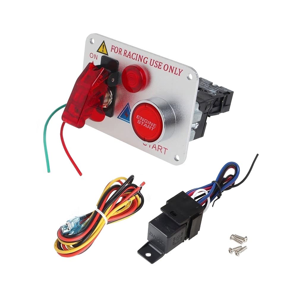 Amazon.com: 12V Ignition Switch Panel Race Car Ignition Starter ...