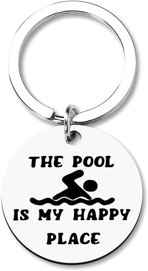 Amazon.com: Summer Swimming Gifts for Women Men The Pool is My Happy ...