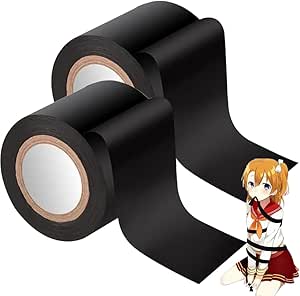 2 PCS BDSM Bondage Tape 52 Feet SM Adult Toy Sex Restraint Bondage Tape ...