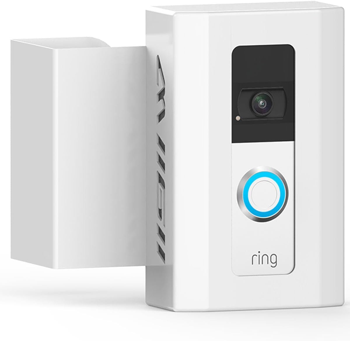 Anti-Theft Doorbell Mount for Ring Doorbell 4/ 3/ 2/ 1, No Drill Adjustable Video Doorbell Cover ...
