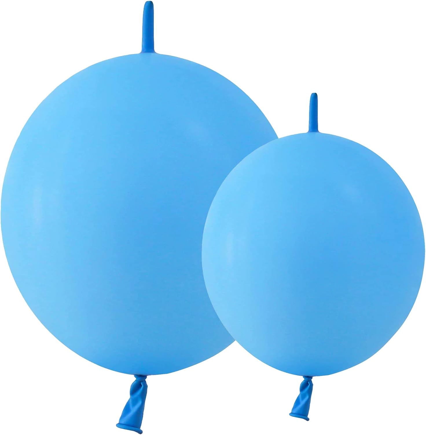 Amazon.com: IN-JOOYAA 6 Inch 12 Inch Sky Blue Latex Link Balloon 200 ...