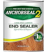 ANCHORSEAL 2 Log & Lumber end Grain Sealer - Prevents up to 90% of end ...