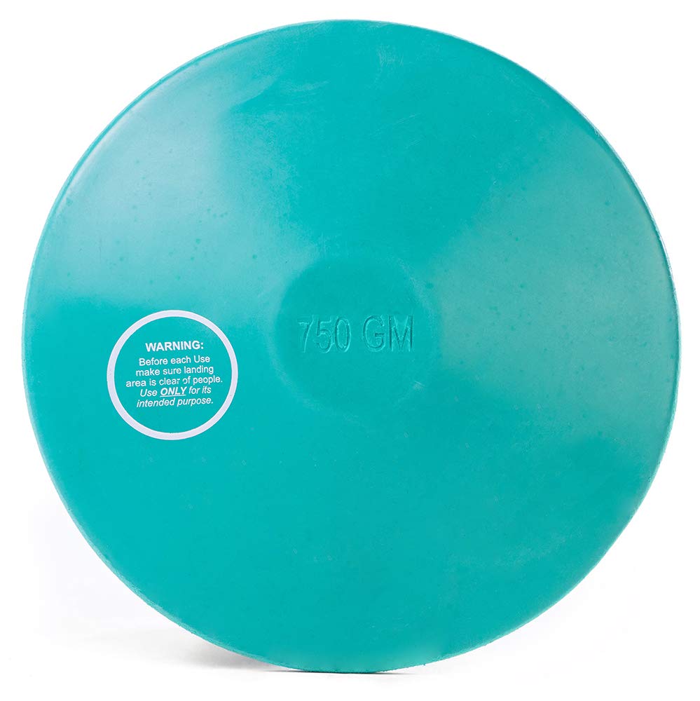 Deluxe Rubber Heavy Duty Practice Discus - Choose Weight! (750 GMS ...
