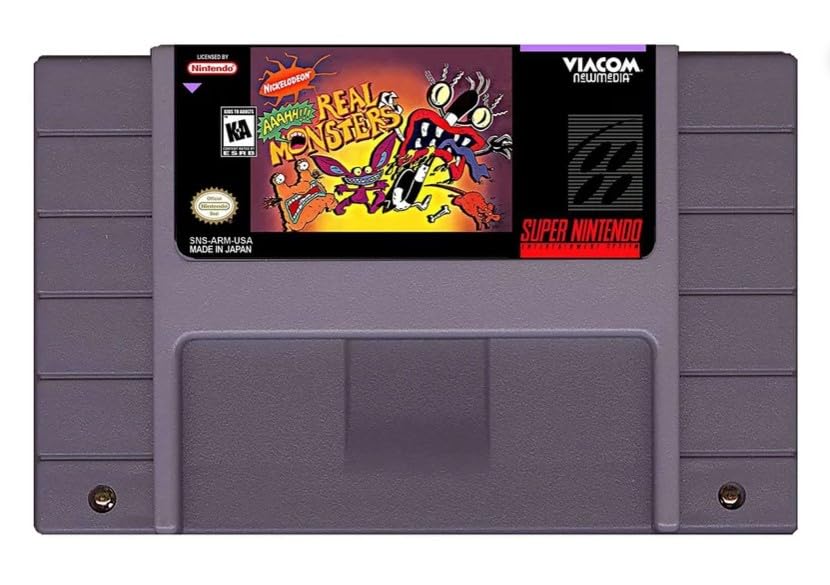 Amazon.com: Aaahh!!! Real Monsters - Super Nintendo (Renewed) : Video Games