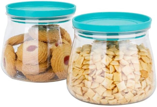 Amazon.com: Plastic Matka Containers for Kitchen Storage (Pack OF 2 ...