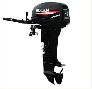 Outboard Motor/Engine 18Hp Horsepower Water Cooling 2-Stroke Inflatable Boat (18Hp) : Amazon.ca ...