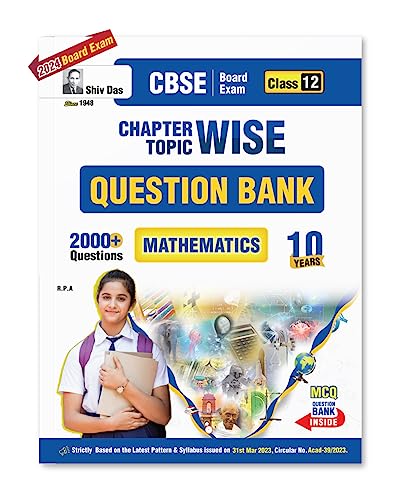 CBSE Class 12 Mathematics Question Bank with MCQs and Sample Papers for ...