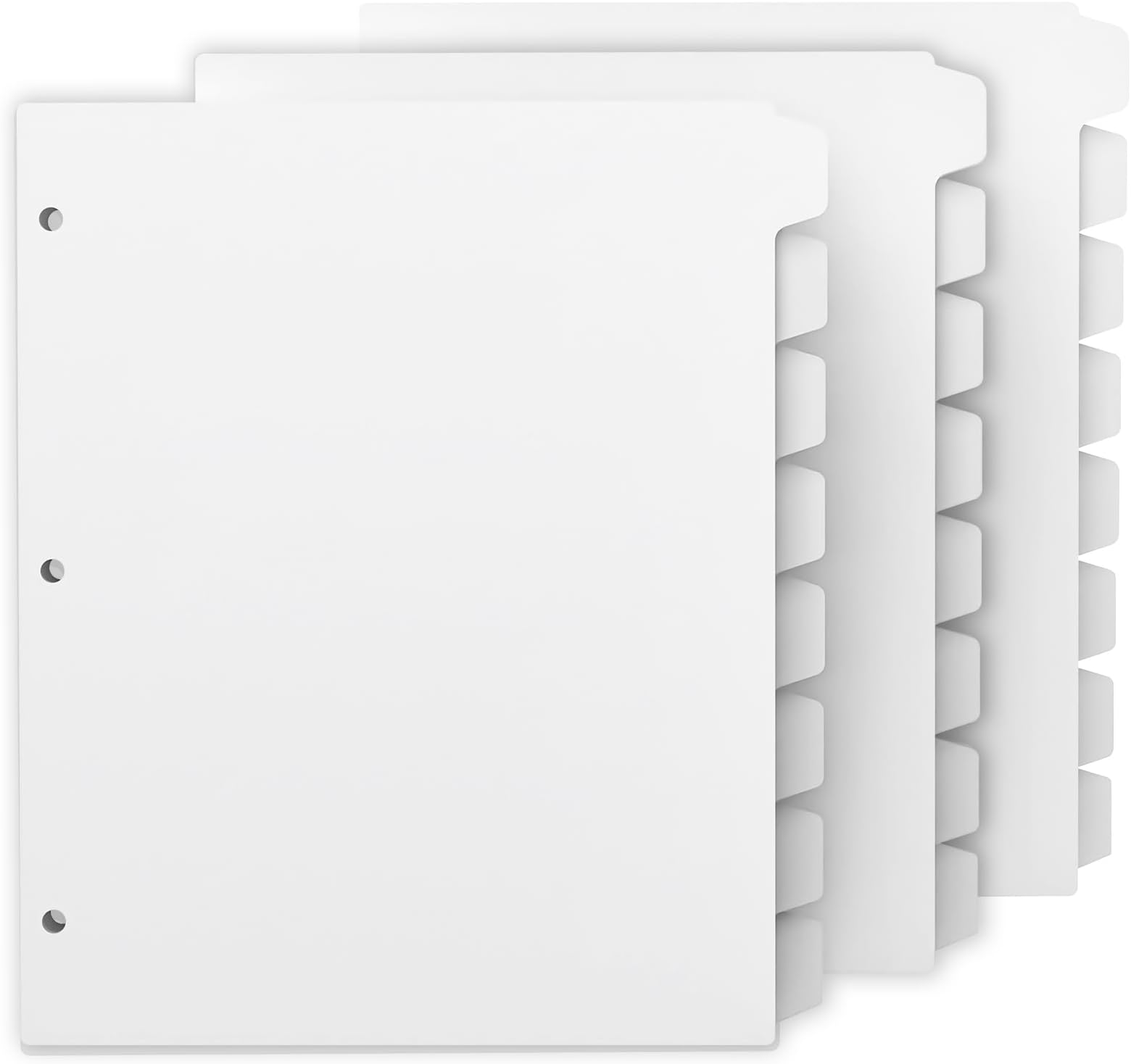 Amazon.com : HABGP 24Pcs/3 Set 3 Ring Binder Dividers, 16 Pcs Binder ...