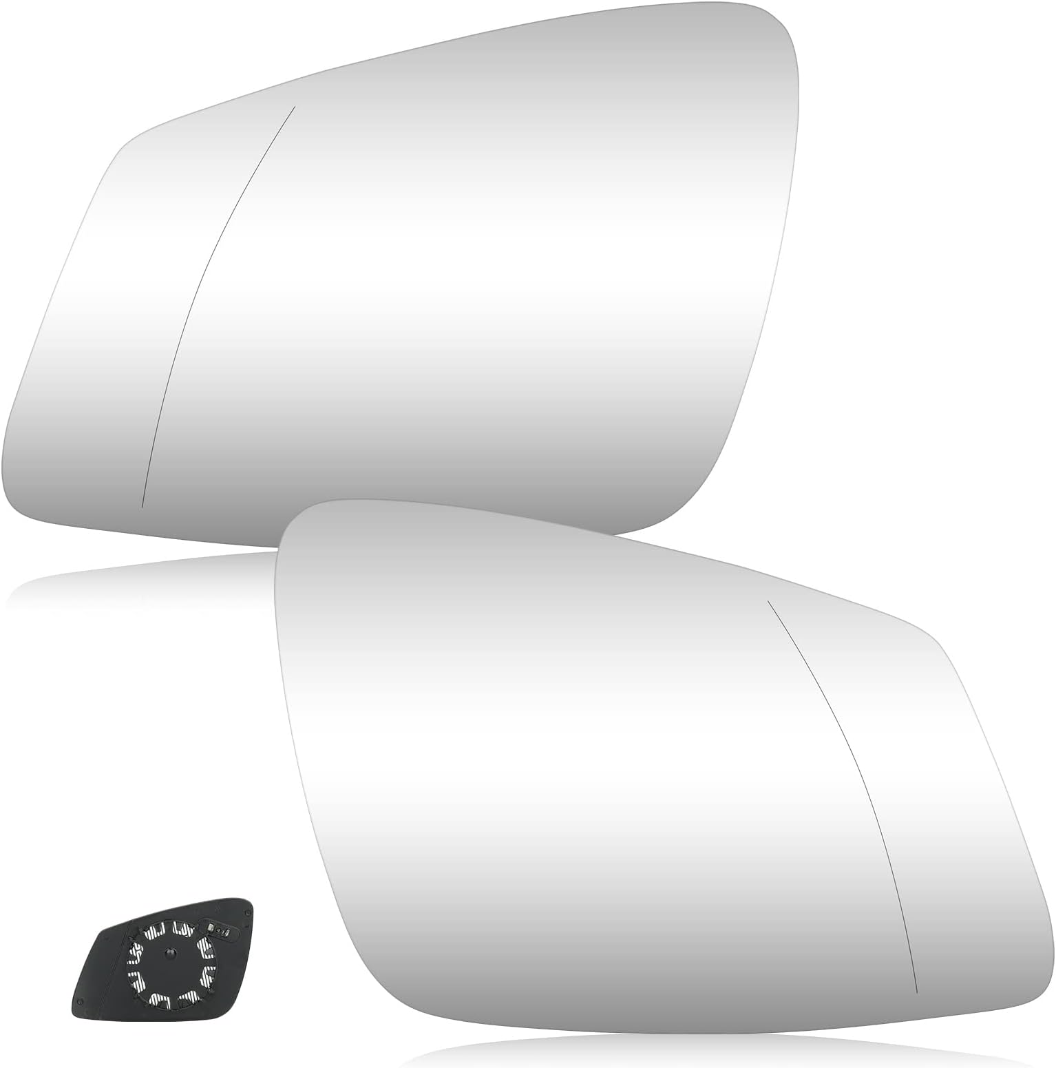 Amazon.com: Youxmoto Side Mirror Glass 2009-2019 Fit for BMW Driver ...