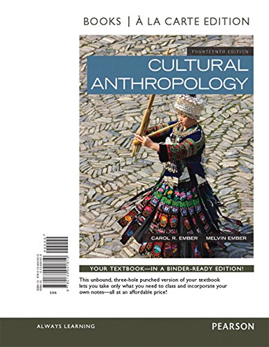 Amazon.com: Cultural Anthropology, Books a la Carte Edition ...