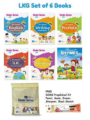 Kinder Series LKG text books for kids with Rhymes Book / Lower ...